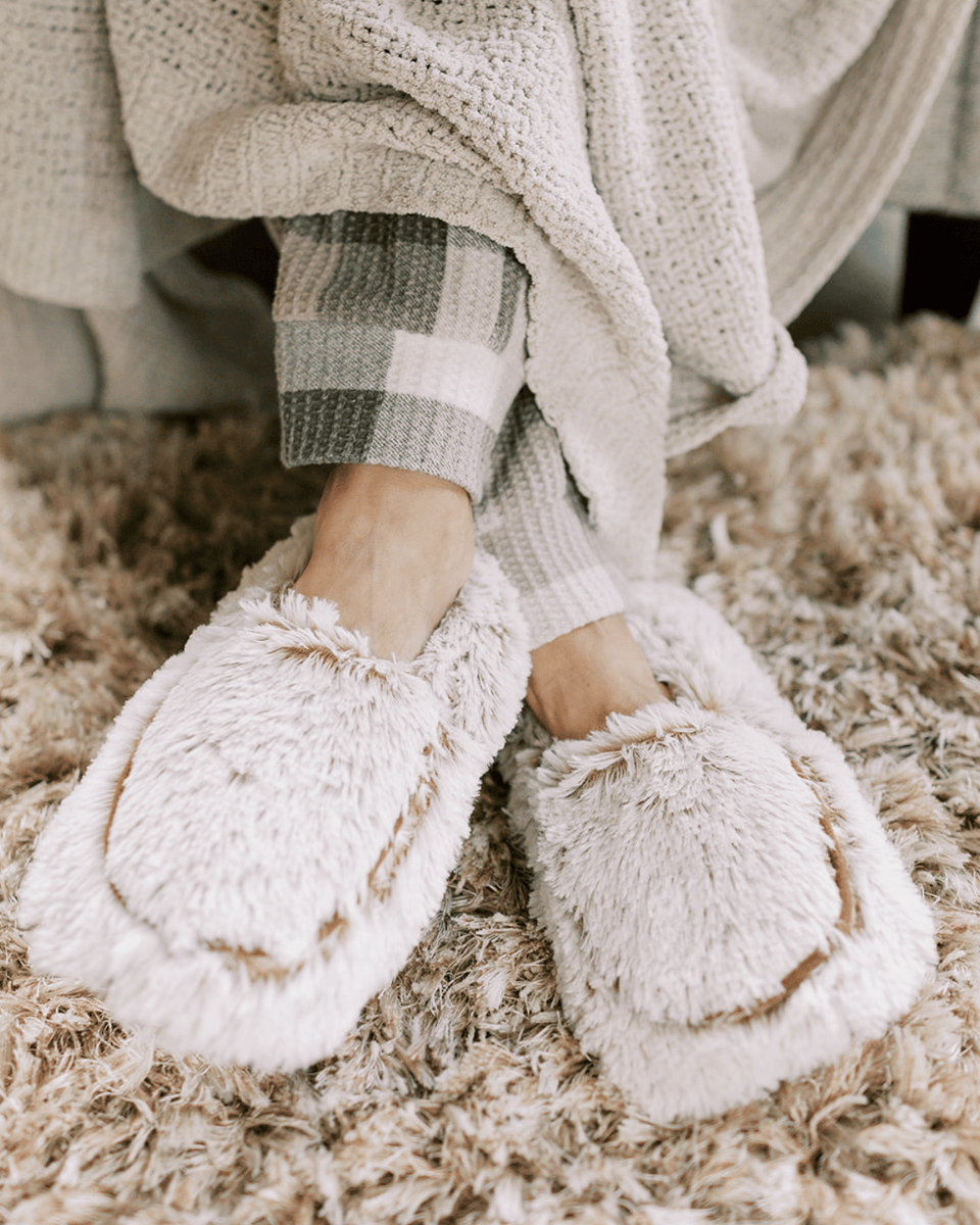 Warmies Microwavable Lavender Scented Slippers – Comforting Keepsakes